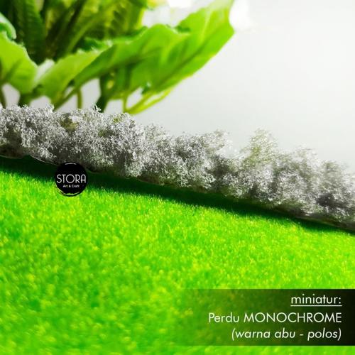 Jual MAKET Pohon PERDU uk SEDANG Miniatur Semak MONOCHROME Arsitektur ...