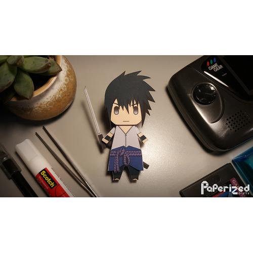 Jual Anime Figure Papercraft - Sasuke Uchiha (Paperized) - Kota Depok ...