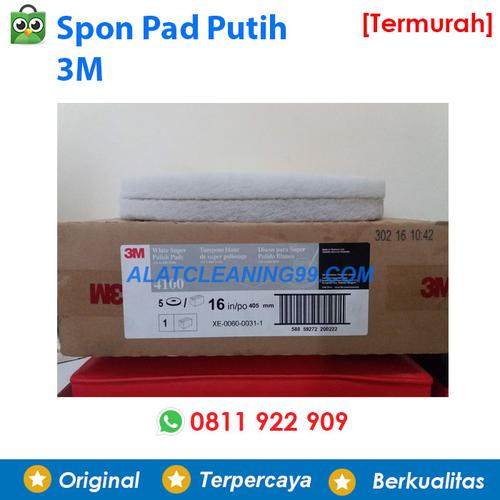 Jual 3 M Polish Pad Putih / Spoon Pad Lantai 16 Inch - Jakarta Selatan ...