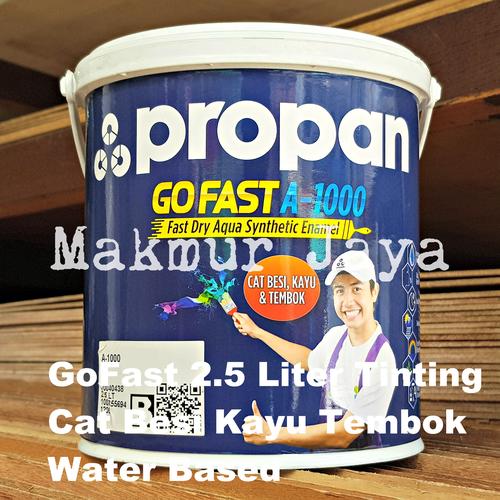 Jual GoFast Propan Cat Besi Kayu Tembok Water Based Air Tinting 2.5L ...