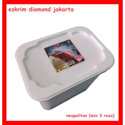 Promo Ice Cream Diamond Neapolitan (Mix 3 Rasa) 8 Liter - Jakarta Timur ...