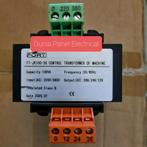Jual Multi Transformer/Trafo/Travo Step Down 100VA FORT Input 380VAC ...