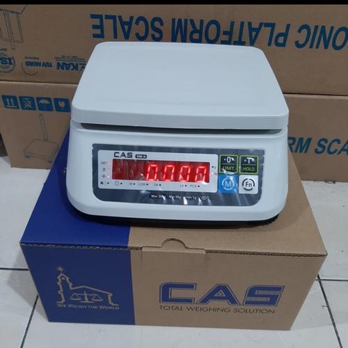 Jual timbangan CAS SW-II PLUS USB PORT 30 kg - 15kg - Jakarta Barat - PT SKALA SURYA ABADI ED ...