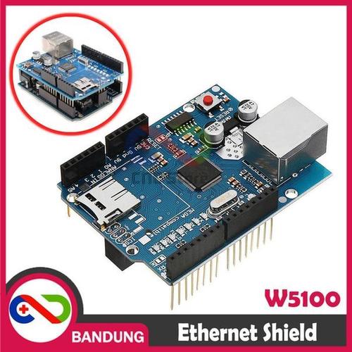 Jual Promo [CNC] ETHERNET W5100 SHIELD MODULE FOR ARDUINO UNO & MEGA ...