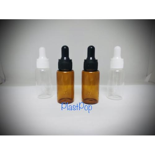 Jual BOTOL KACA 20ml , DROPPER 20ml , PIPET 20ml botol serum natural ...