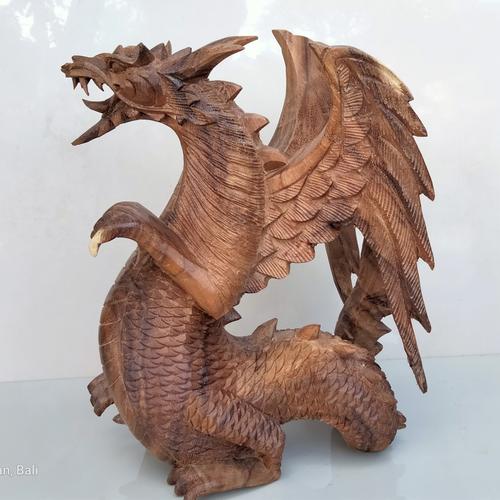 Jual patung naga - patung naga kayu - Kab. Tabanan - CAHAYA NANDITA ...