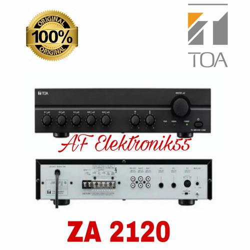 Jual TOA ZA 2120 AMPLIFIER 100% ORIGINAL MIXER POWER 120 WATT ASLI ZA2120 - Jakarta Barat - AF ...
