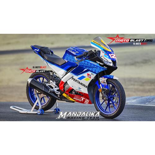 Jual Decal Sticker Motoblast - Yamaha R15 V3 Livery Mandalika-Fullbody ...