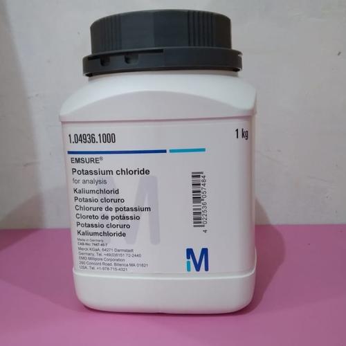 Jual Potassium Chloride Merck. 1 KG. 104936-1000. KCl Merck - Kota ...