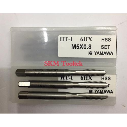 Jual Hand Tap HSS Yamawa M5 x 0.8 (1 Set 3Pcs) - Jakarta Barat - SKM Tooltek | Tokopedia