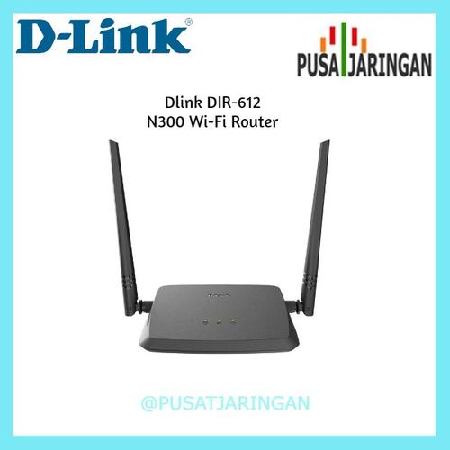 Jual Dlink Wireless N 300Mbps Router 4port 2x antena DIR-612 / DIR612 ...