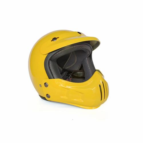 Jual Helm Cakil Modular Kuning gloss (Half face/Full face) - Kota ...