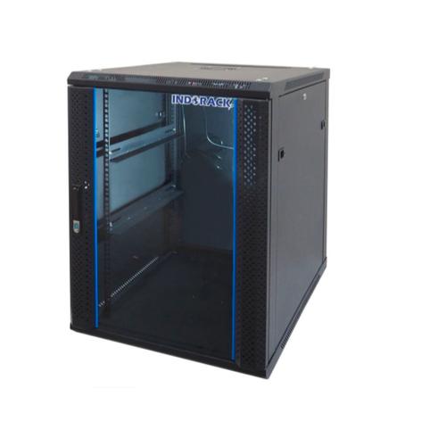 Promo INDORACK WIR7012S Wallmount Rack 12u depth 700mm rak server 12u ...