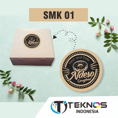 Jual STIKER LABEL MAKANAN KRAFT MURAH BULAT - SMK 04, 6 - Kab ...