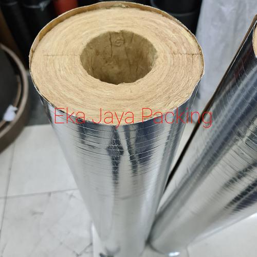Jual Rockwool Pipe 1 1/2" x 50mm ( Rockwool Pipa Lapis Alumunium Foil ...