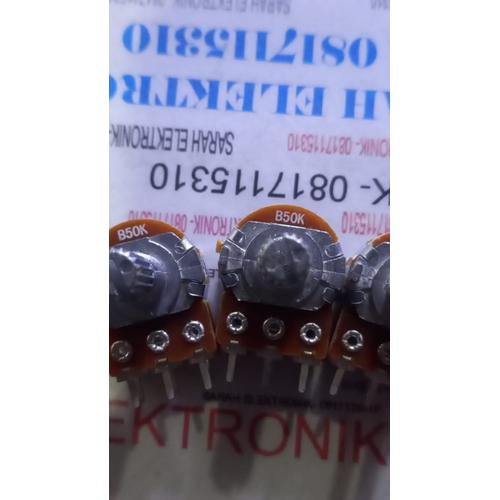 Jual Potensio Stereo / Potensiometer VR Potensio meter 100K/50K - 100k ...