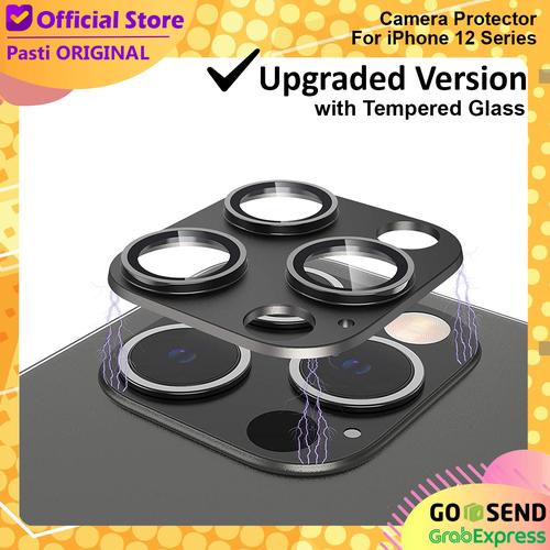 Jual Cover Camera iPhone 12 Pro Max Pro Mini Getgard Tempered Glass ...