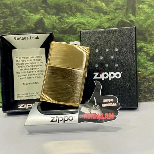 Jual Zippo Original 270, Vintage Hi Pol Brass - Jakarta Barat - ZIPPO ORIGINAL ANDALANKU | Tokopedia