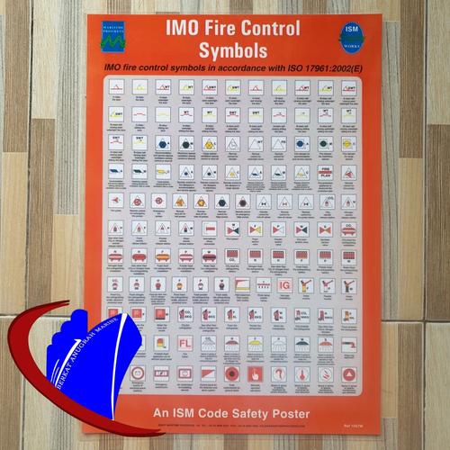 Jual Safety Poster IMO Fire Control Symbols Impa Kode 331557 - Kab ...
