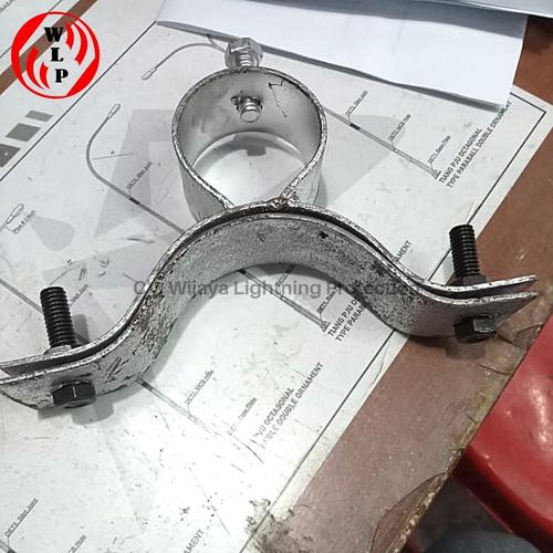 Jual Clamp / Klem Tiang PJU 1,5 inch Ke Tiang 2 3 4 inch Galvanis - 2 ...