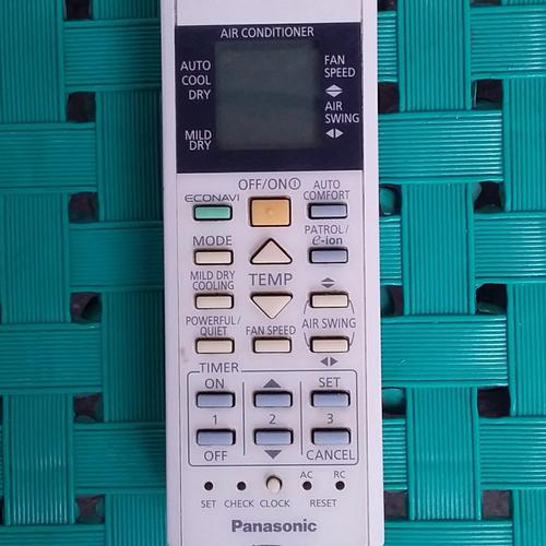 Jual REMOTE AC PANASONIC INVERTER SERI A75C3702 ORIGINAL - Jakarta ...