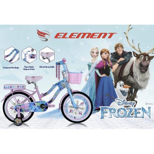 Jual Sepeda Mini Anak Perempuan Element Disne Frozen Elsa 1.0 12 16 18 ...