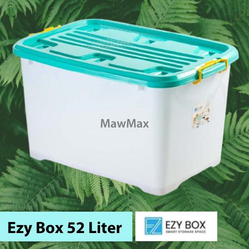 Jual Container Box 52 Liter Tebal Kuat Tahan Banting Ezy Box EZ-52 ...