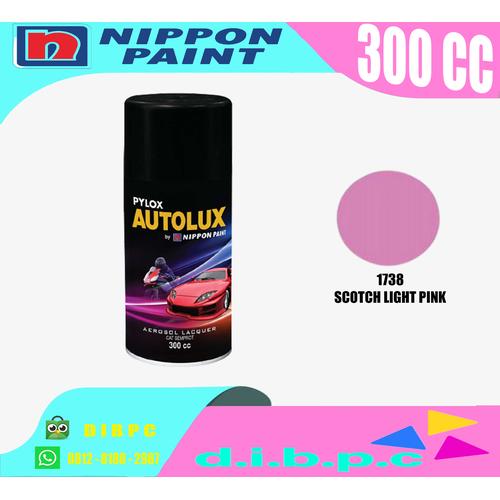 Jual 300cc 1738 Scotchlight Pink Pylox Autolux Cat Semprot NIPPON PAINT ...