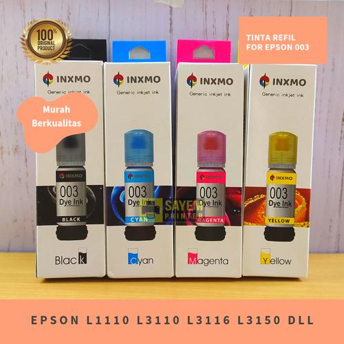 Jual Tinta Epson 003 L1110 L3110 L3150 Inxmo Original - Kab ...