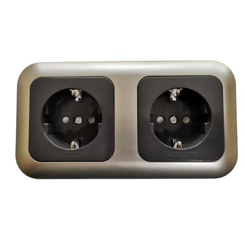 Jual Colokan Lampu Listrik 2 Stopkontak Dobel CP double PANASONIC ...