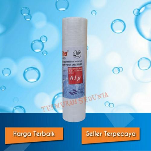 Jual Nano Filter Ukuran 10 inch - Catridge Sedimen Spun Filter Air - 1 ...