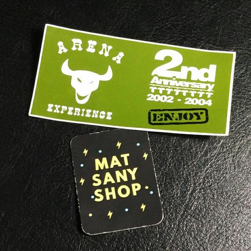 Jual Stiker Sticker Gambar Tempel Jadul Vintage Arena Experience Distro ...