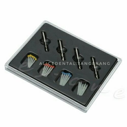 Jual Dental fiber post + drill fiberpost gigi pasak gigi post core ...