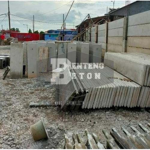 Jual Pagar Panel Beton / Tembok Precast / Pagar Rumah Halaman Pabrik ...