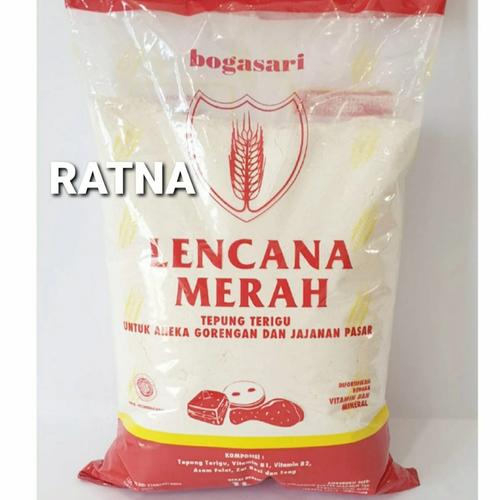 Jual LENCANA MERAH 1kg Tepung Terigu u/ Aneka Gorengan dan Jajanan ...