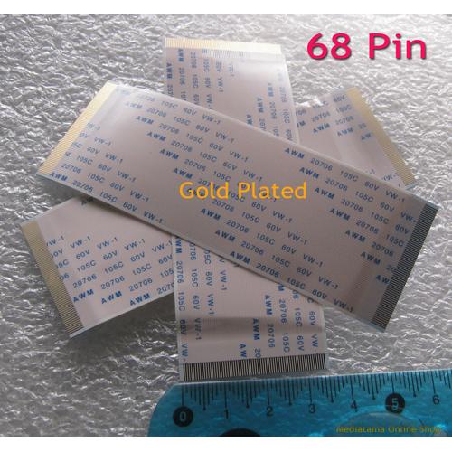 Jual Kabel Flexible 68 Pin AWM 20706 20861 TTL T-Con TV Led Gold-Plated ...