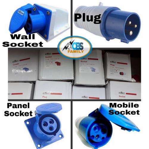 Jual CEE Wall Socket 3 Pole 16 Ampere merk Fort 113 - Jakarta Pusat ...