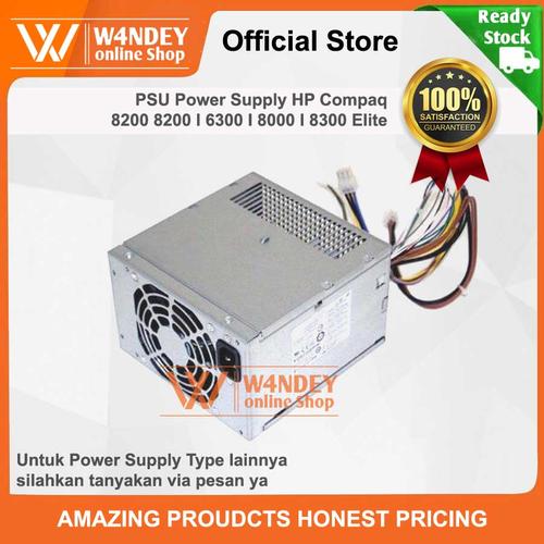 Jual PSU Power Supply HP Compaq 8200 8200 I 6300 I 8000 I 8300 Elite ...