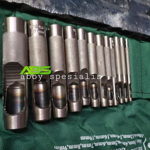 Jual Plong Set Wipro hollow punch set 12 pcs alat pembolong gasket ...
