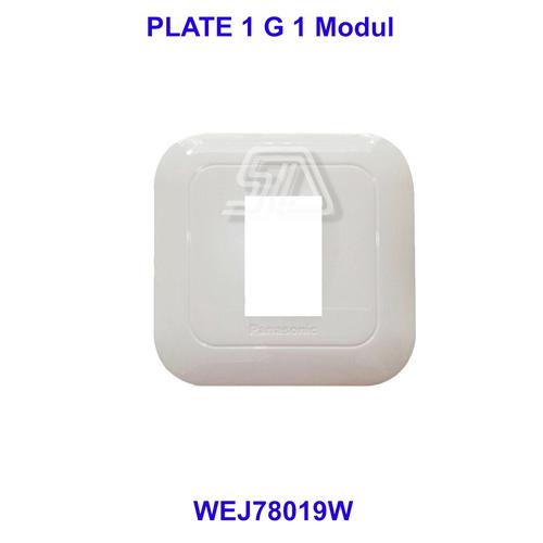 Promo Panasonic Frame Stop Kontak Wide Series WEJ78019W 1 Gang Kecil ...