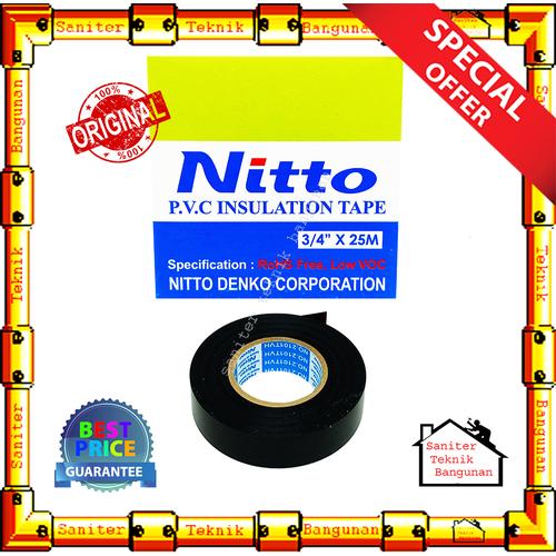 Jual Solatip Listrik Nitto / Isolasi Tahan panas - Jakarta Utara - Saniter Teknik Bangunan ...