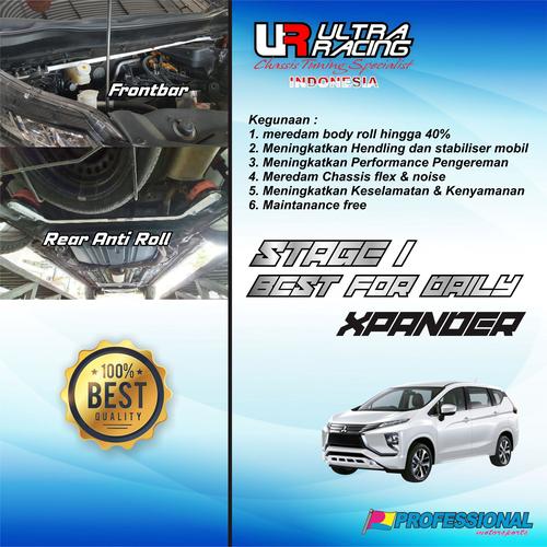 Jual Paket Stage 1 Stabiliser Strutbar ULTRA RACING Mitsubishi Xpander ...