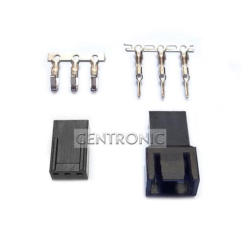 Jual 3-Pin Fan 3p 3Pin Connector Konektor Housing Socket Male Female ...