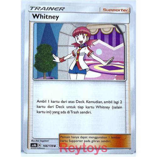 Jual Pokemon Indonesia 166 Whitney Trainer - AS4b - Jakarta Utara ...
