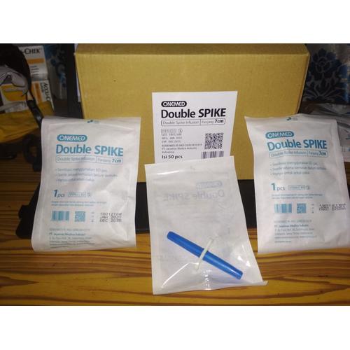 Jual Penusuk Cairan Botol Infus / Double Spike OneMed/ Seperti ...