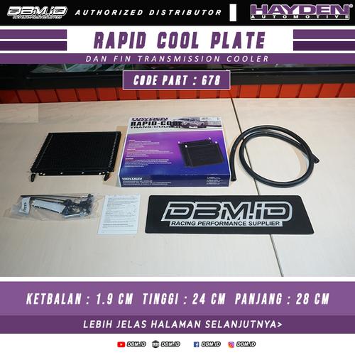 Promo ATF Transmission Cooler HAYDEN Rapid Cool Innova Pajero Fortuner ...