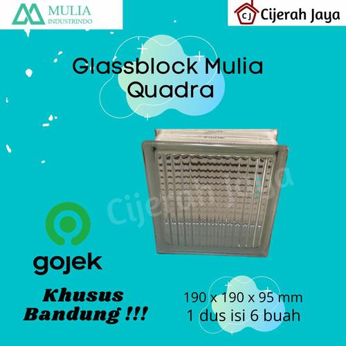 Jual Glassblok Mulia Quadra Glassblock Glass Block Mulia Gojek/Grab ...
