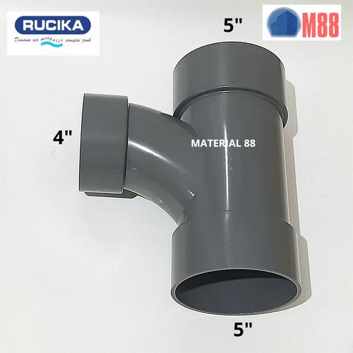 Jual Large Radius Tee 5x4 RUCIKA D - 5×4 - 5 × x 4 Y TY PVC Te Reducer ...