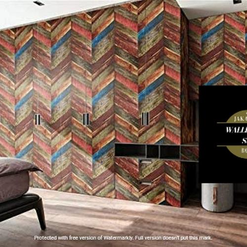 Jual wallpaper stiker motif kayu serat panah - Jakarta Barat ...