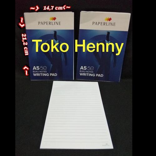 Jual Block Note A5 Paperline Bergaris ... 50 lembar - Jakarta Timur ...